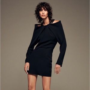 Zara | Dresses | Zara Limited Edition Black Chain Dress | Poshmark